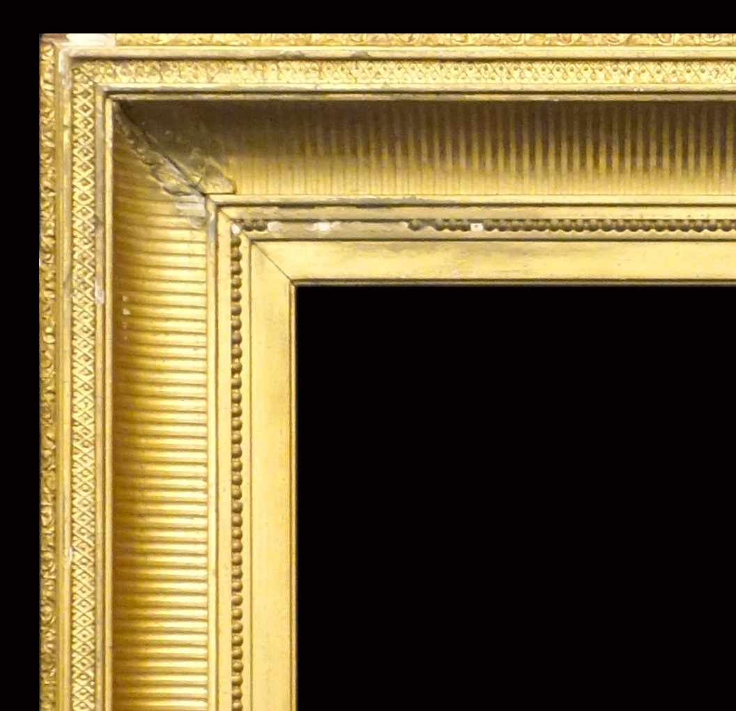 American Fluted Cove Frame - Ammi Ribar :: Antiques & Fine Period Frames